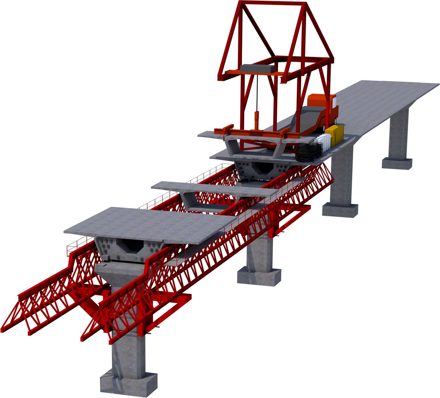 เทคโนโลยีการก่อสร้าง Precast Segmental Box Girder | MKL Consultants